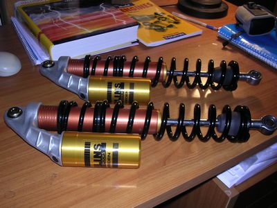 REAR SUSPENSION & RELATED SHOCK LINKAGE PARTS